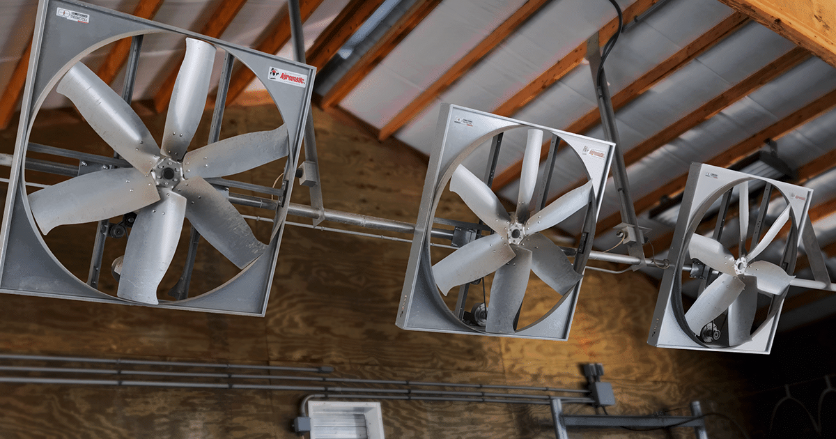52" Panel Fan (Recirculating) | Agro-Breeze Barn Fan | Agro Air Dynamics